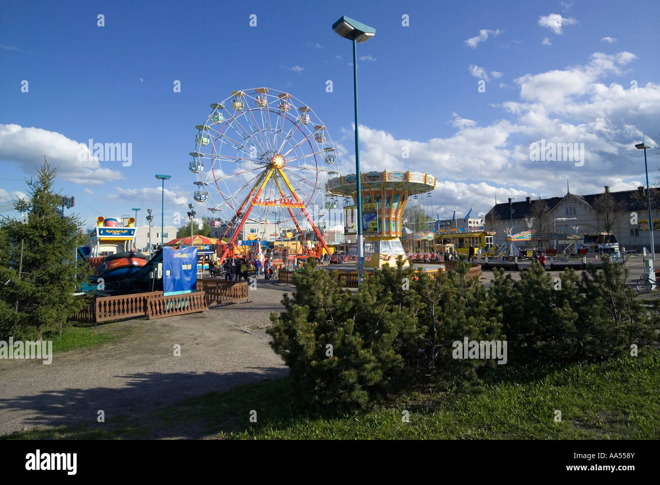 Temporary amusement park hi-res stock photography and images - Alamy