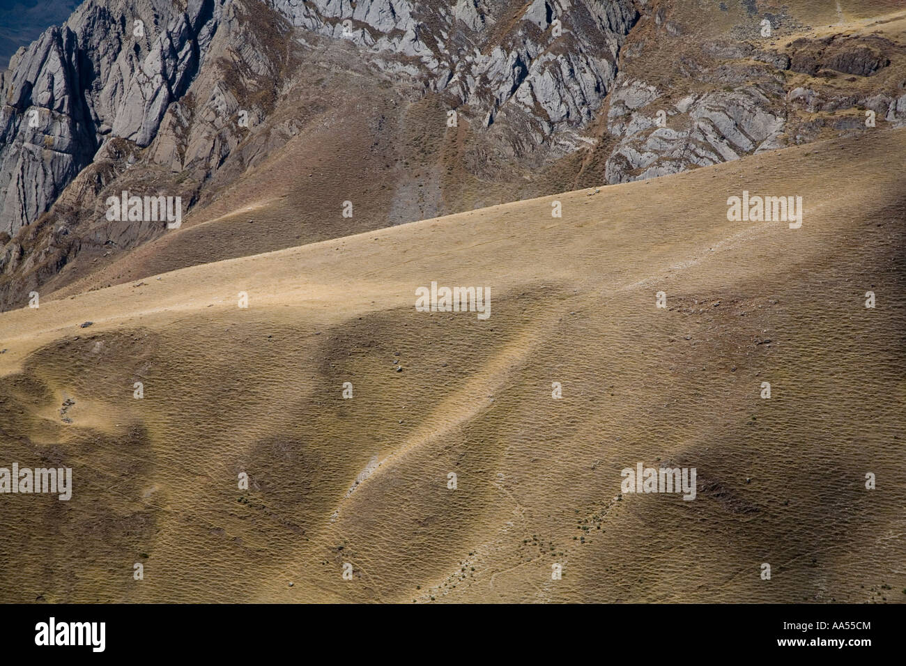 Rolling hills in the Cordillera Huayhuash, Peru Stock Photo - Alamy
