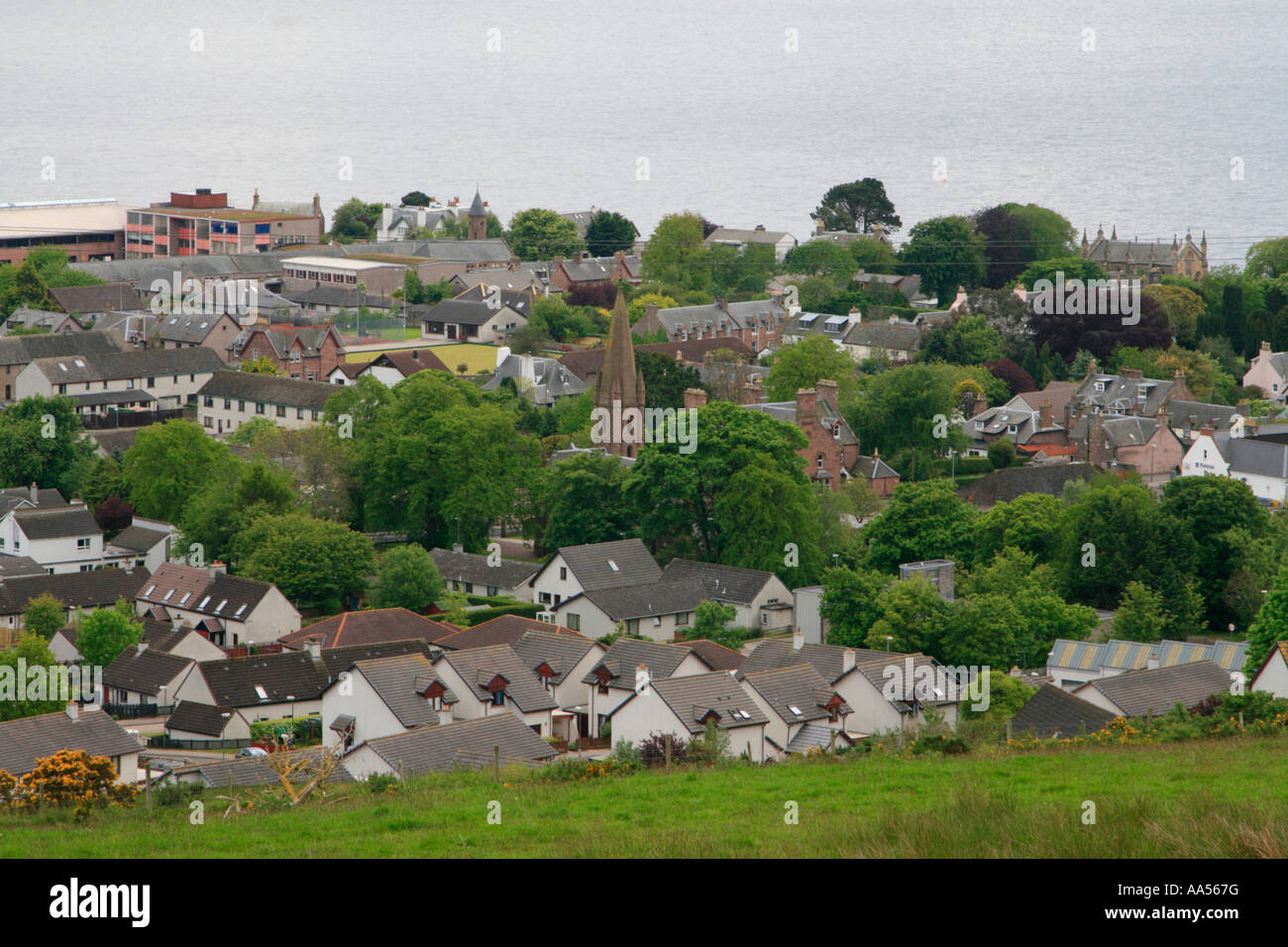 the black isle scotland highlands east coast dornoch village Stock ...
