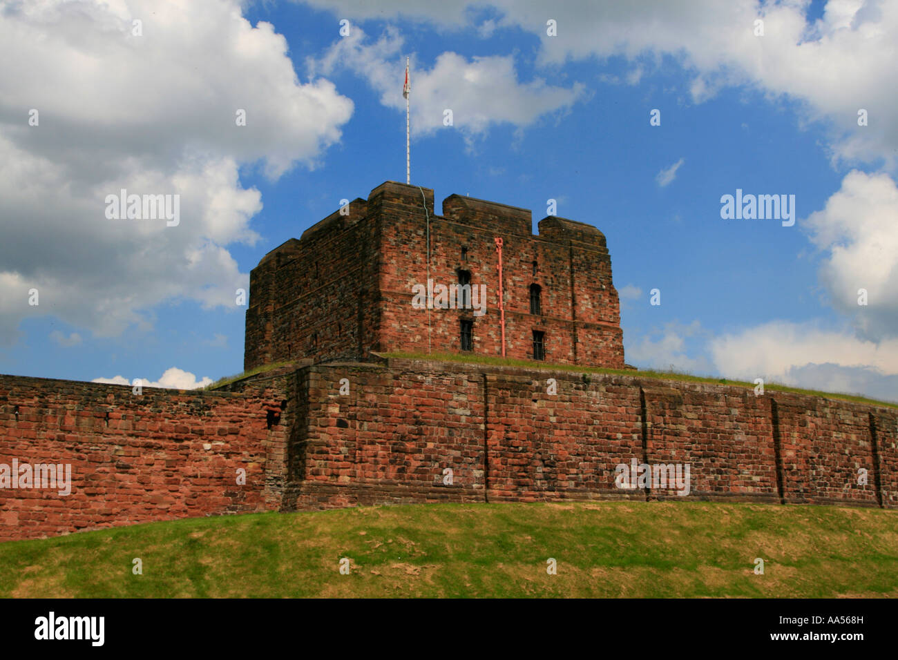 carlisle castle cumbria england uk gb Stock Photo - Alamy