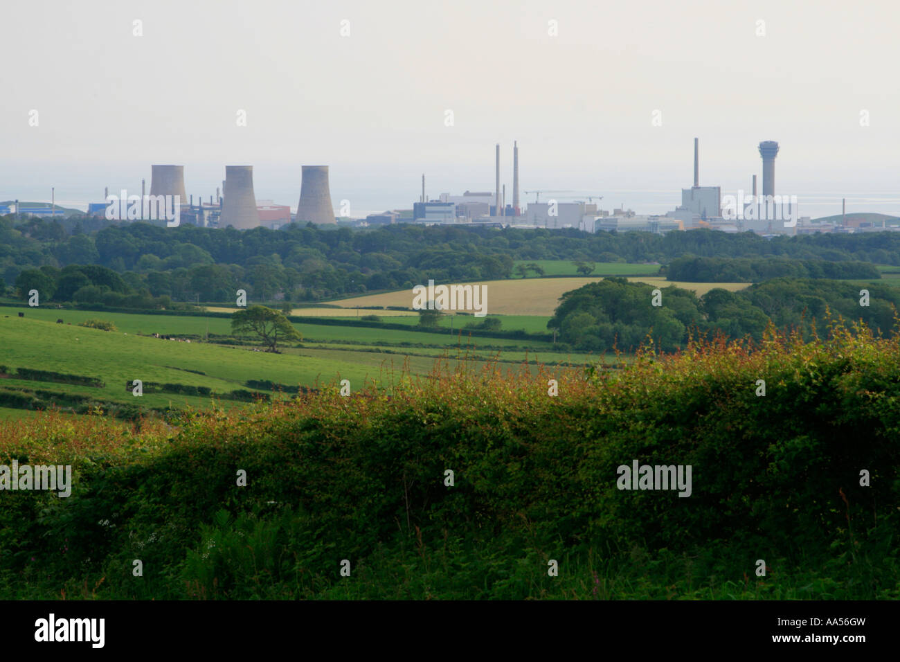 sellafield nuclear site seascale cumbria lake district england uk gb ...