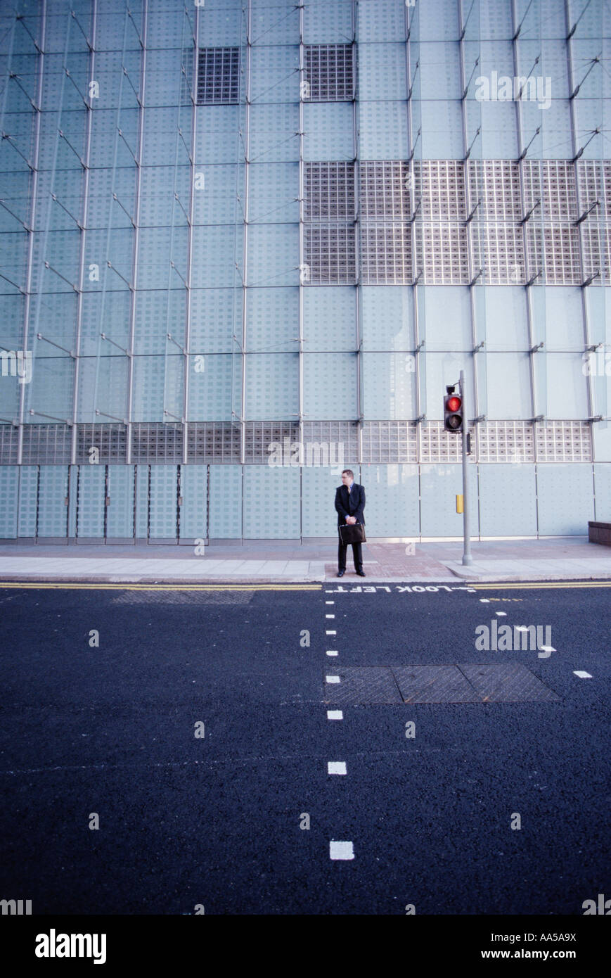 Pelican crossing red man hi-res stock photography and images - Alamy