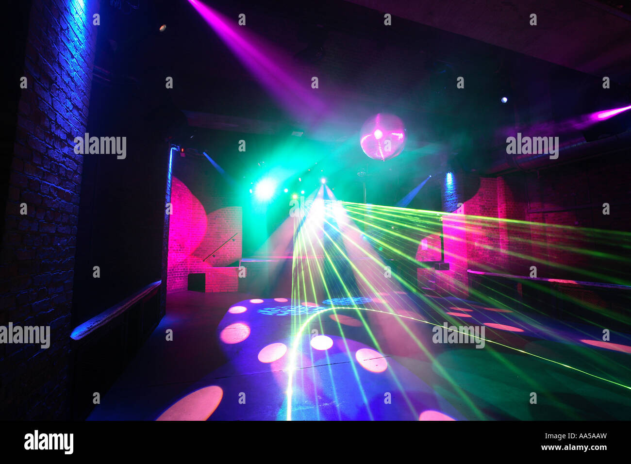 Nightclub interior, empty Stock Photo - Alamy