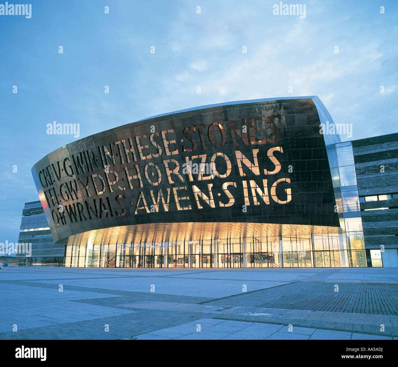 Wales Millenium Centre, Cardiff Stock Photo - Alamy
