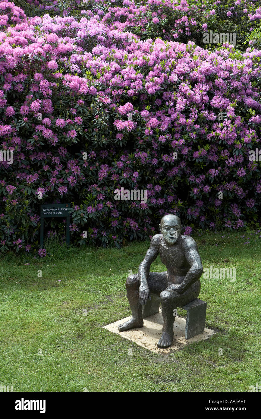 Statue on display at the Yorkshire Sculpture Park Bretton South ...