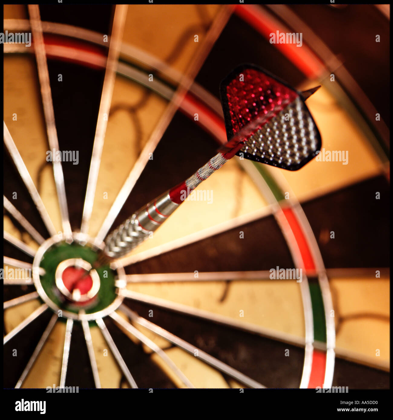 Hitting the mark Stock Photo - Alamy
