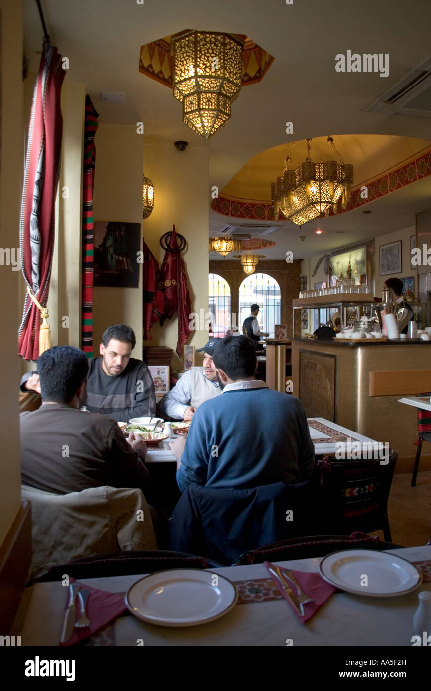'Abu Zaad' restaurant on the Uxbridge Road, Shepards Bush, London, 10th ...