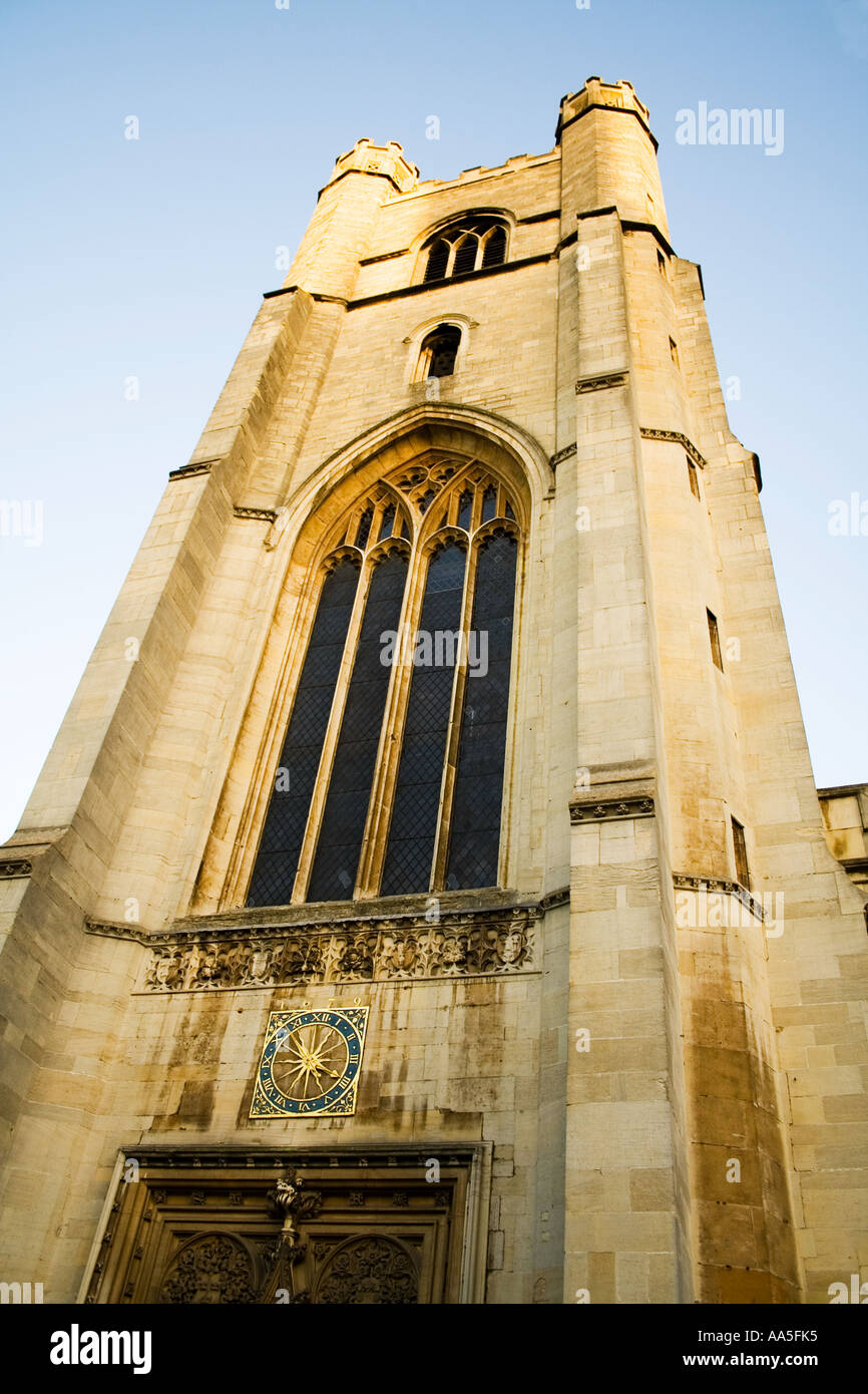 Tall Cambridge Building Landmark Stock Photo - Alamy