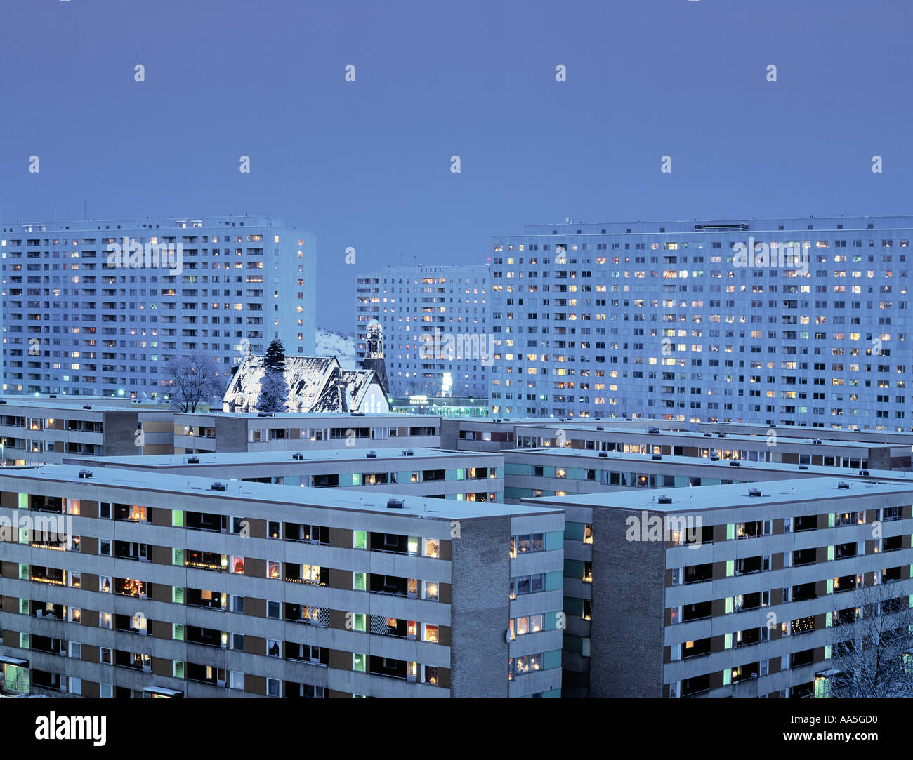 SWEDEN STOCKHOLM SUBURB HAGALUND Stock Photo - Alamy