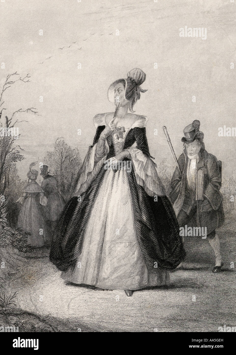 Prude woman hi-res stock photography and images - Alamy