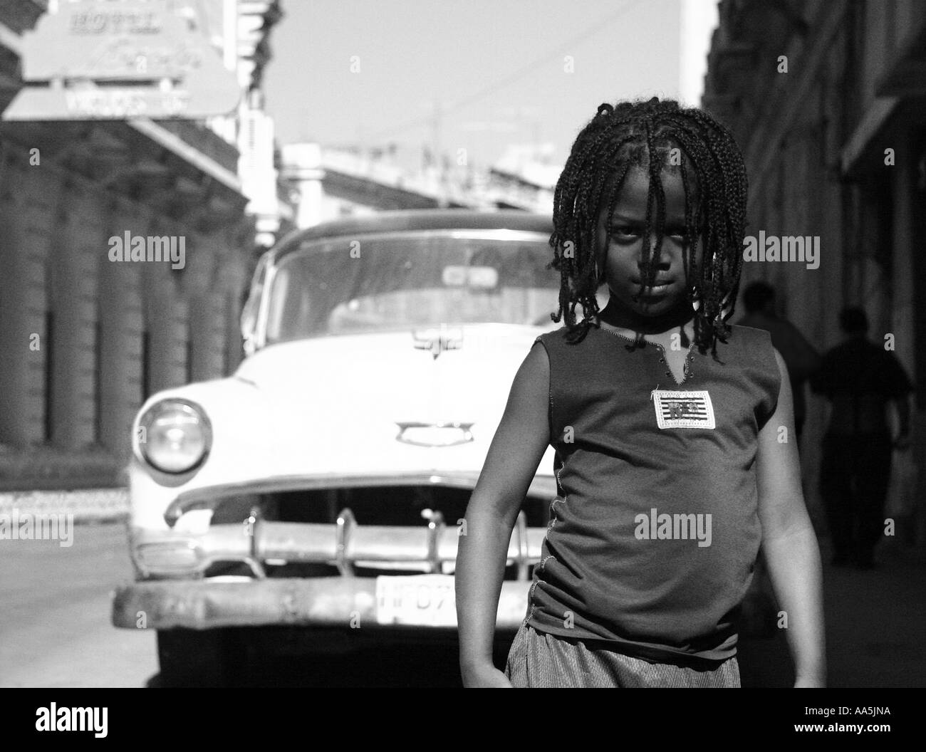 Cuban boy with dreadlocks Stock Photo - Alamy