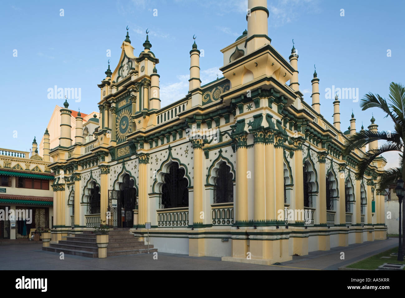 Singapore, Asia. Masjid Abdul Gafoor Mosque in Little India. Built in ...