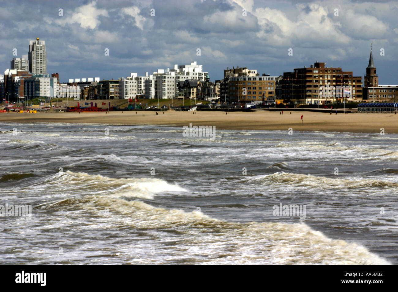 Netherlands Den Haag Scheveningen Beach Stock Photo - Alamy