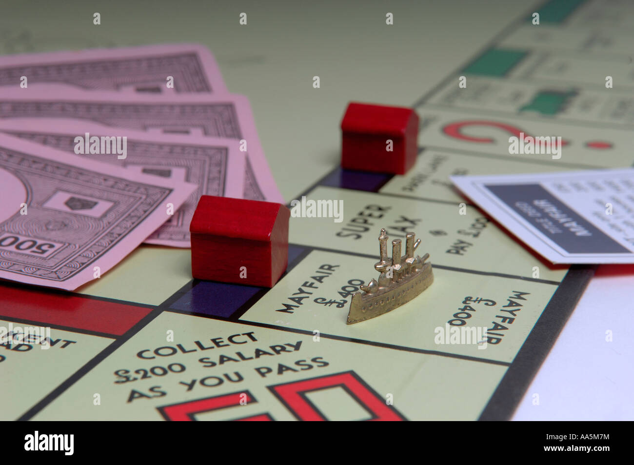Monopoly board game mayfair hi-res stock photography and images - Alamy