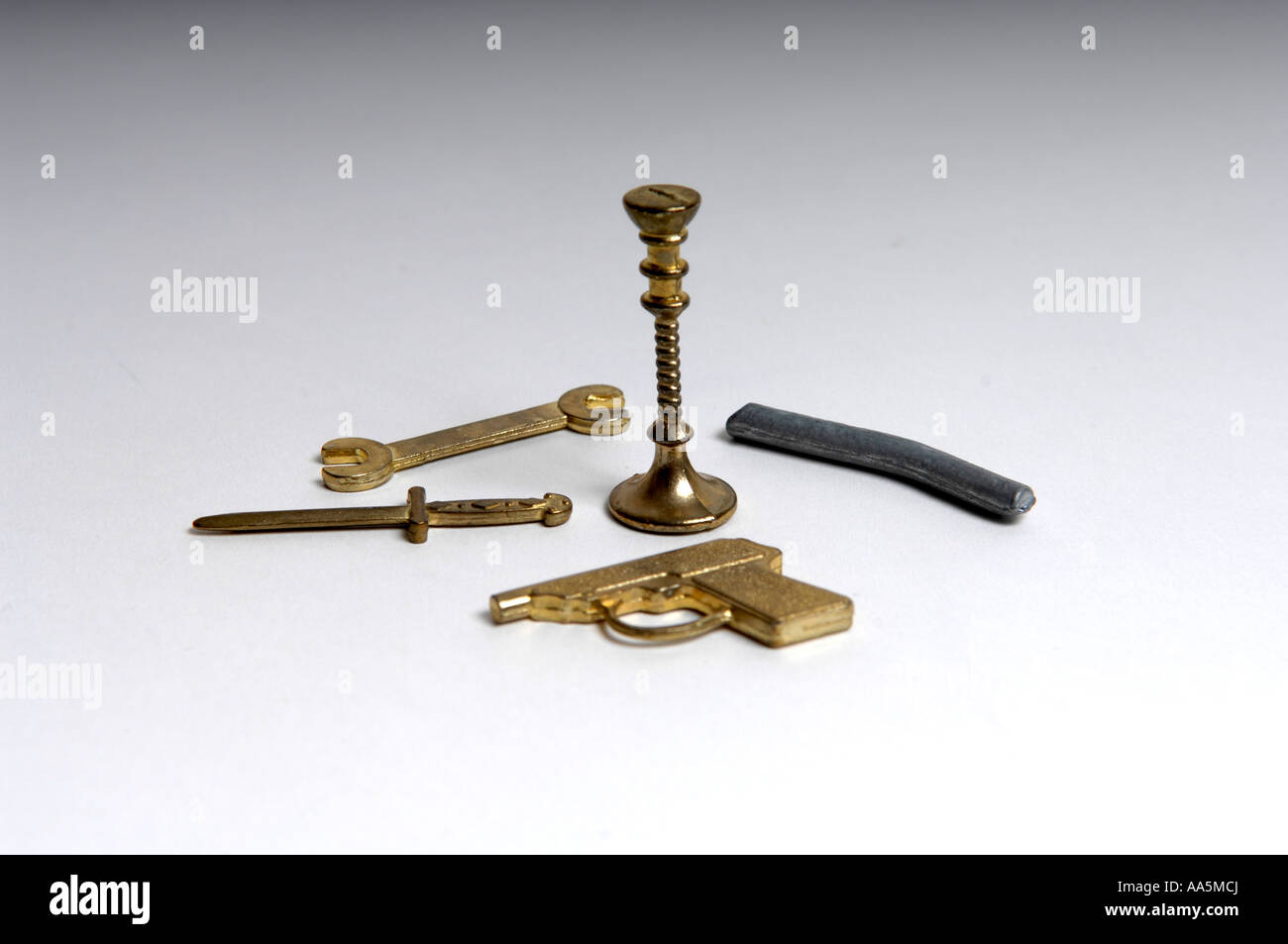 Cluedo Murder Weapons Stock Photo - Alamy