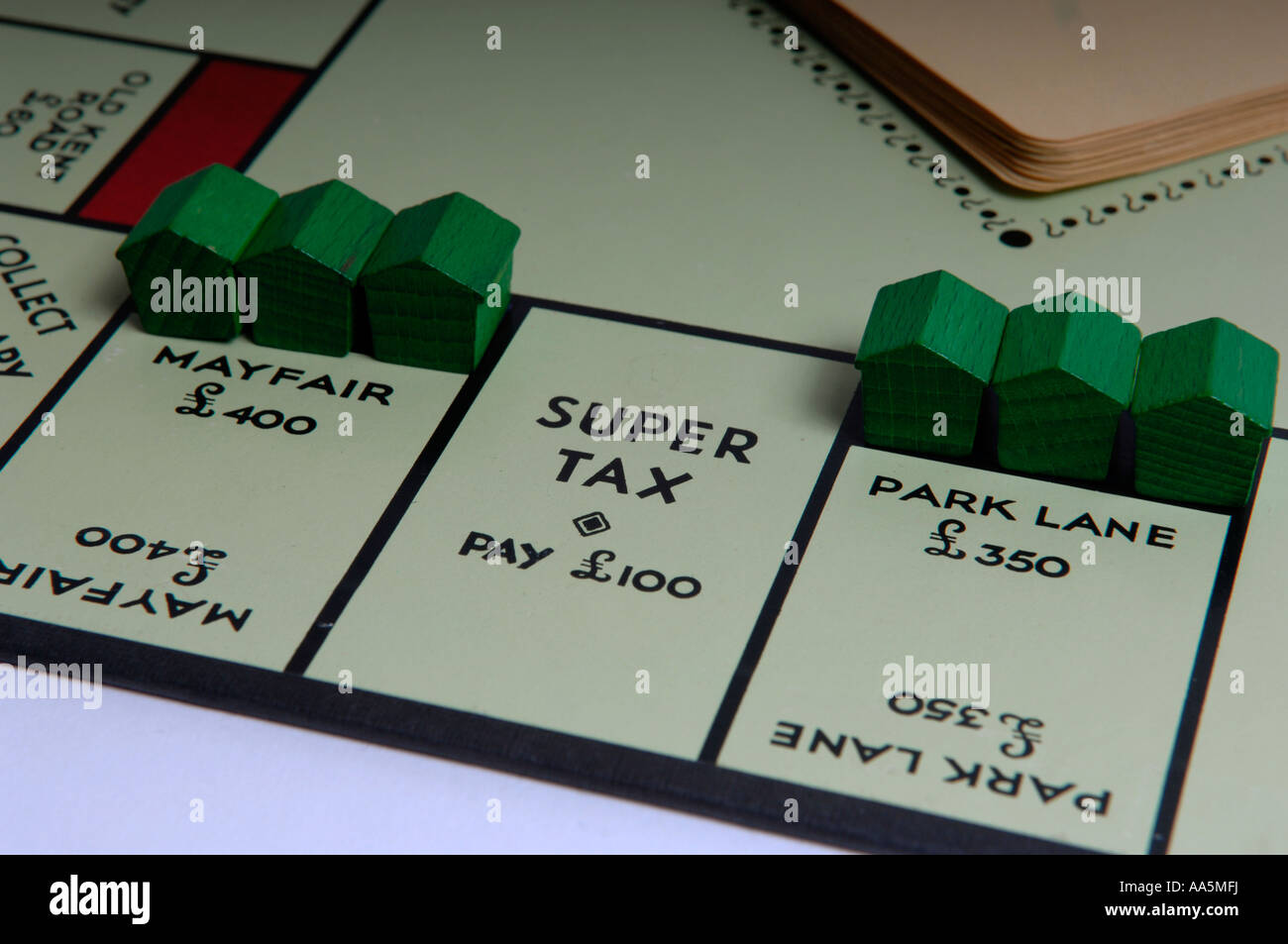 Monopoly board tax hi-res stock photography and images - Alamy