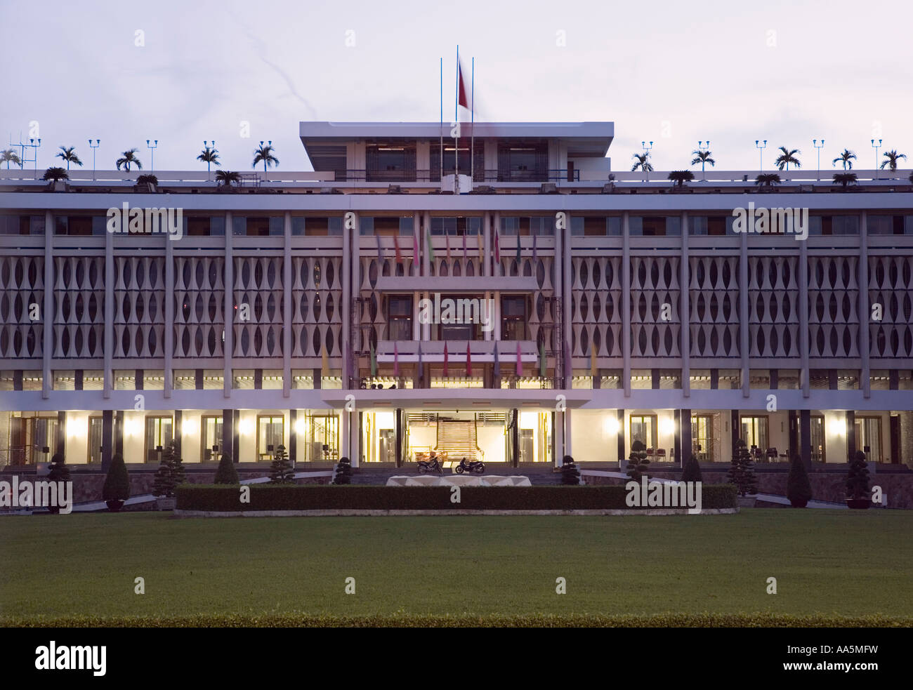 VIETNAM HO CHI MINH CITY SAIGON Reunification Palace aka Independence ...