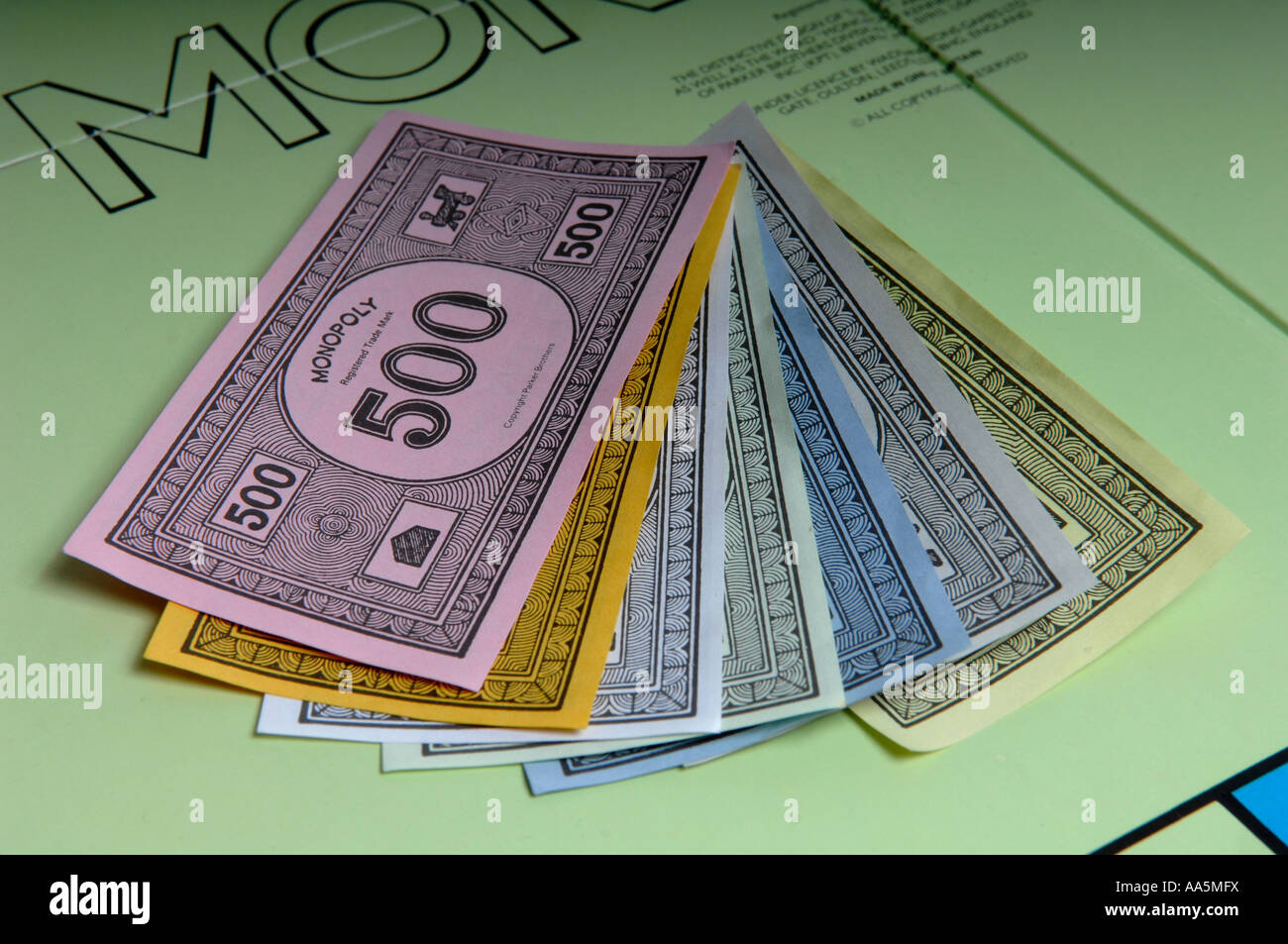 Monopoly money notes hi-res stock photography and images - Alamy