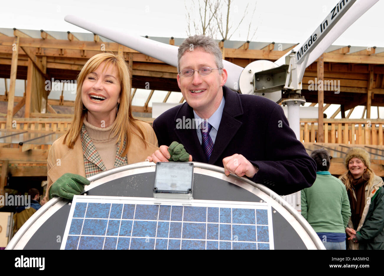 Sian Lloyd and Lembit Opik opening new Energy and Power display at ...