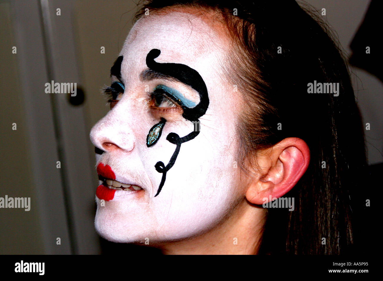 Mime Face Paint Ideas