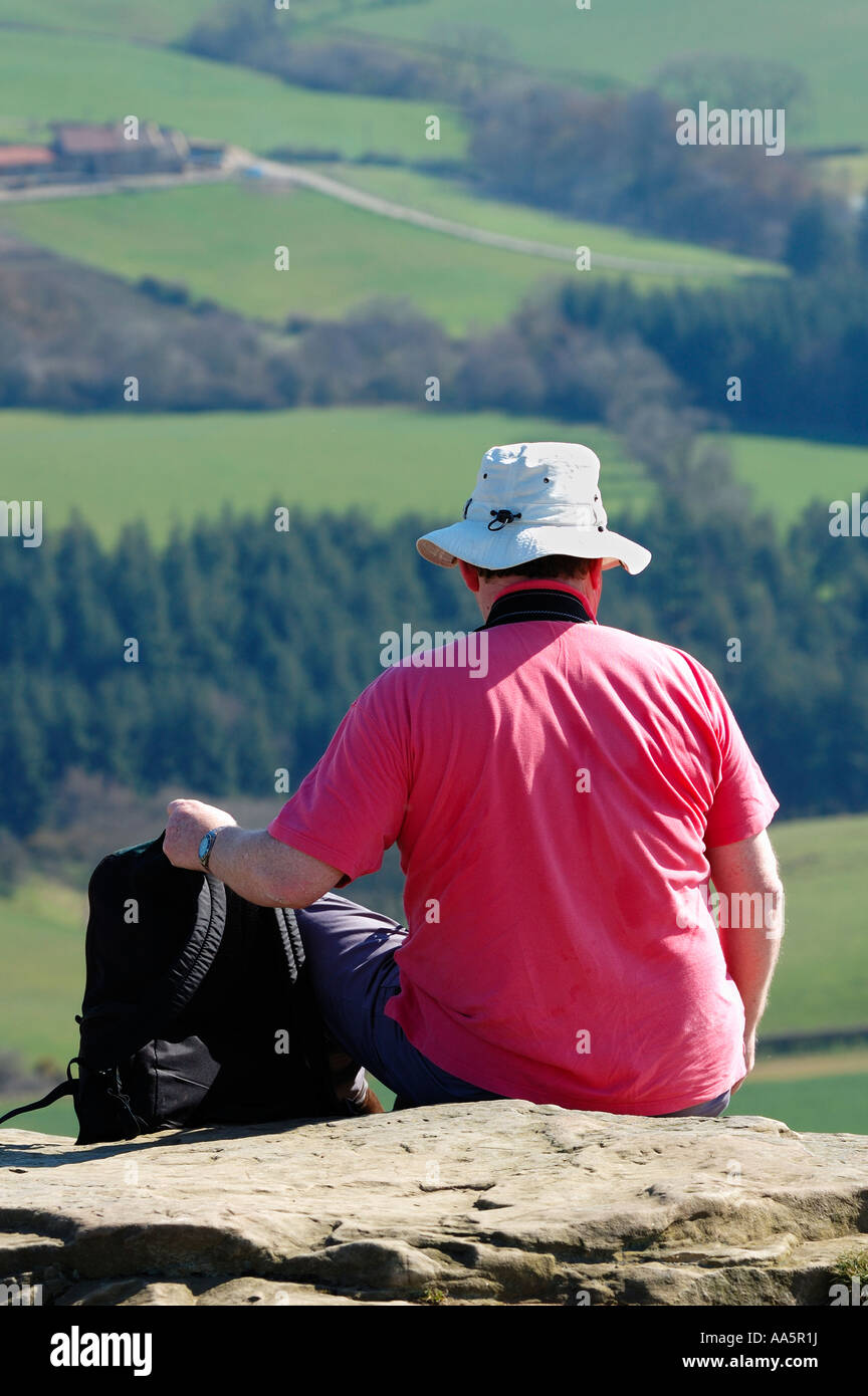 On the summit Stock Photo - Alamy
