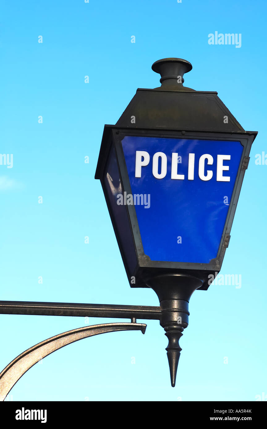 Old fashioned police lamp hi-res stock photography and images - Alamy