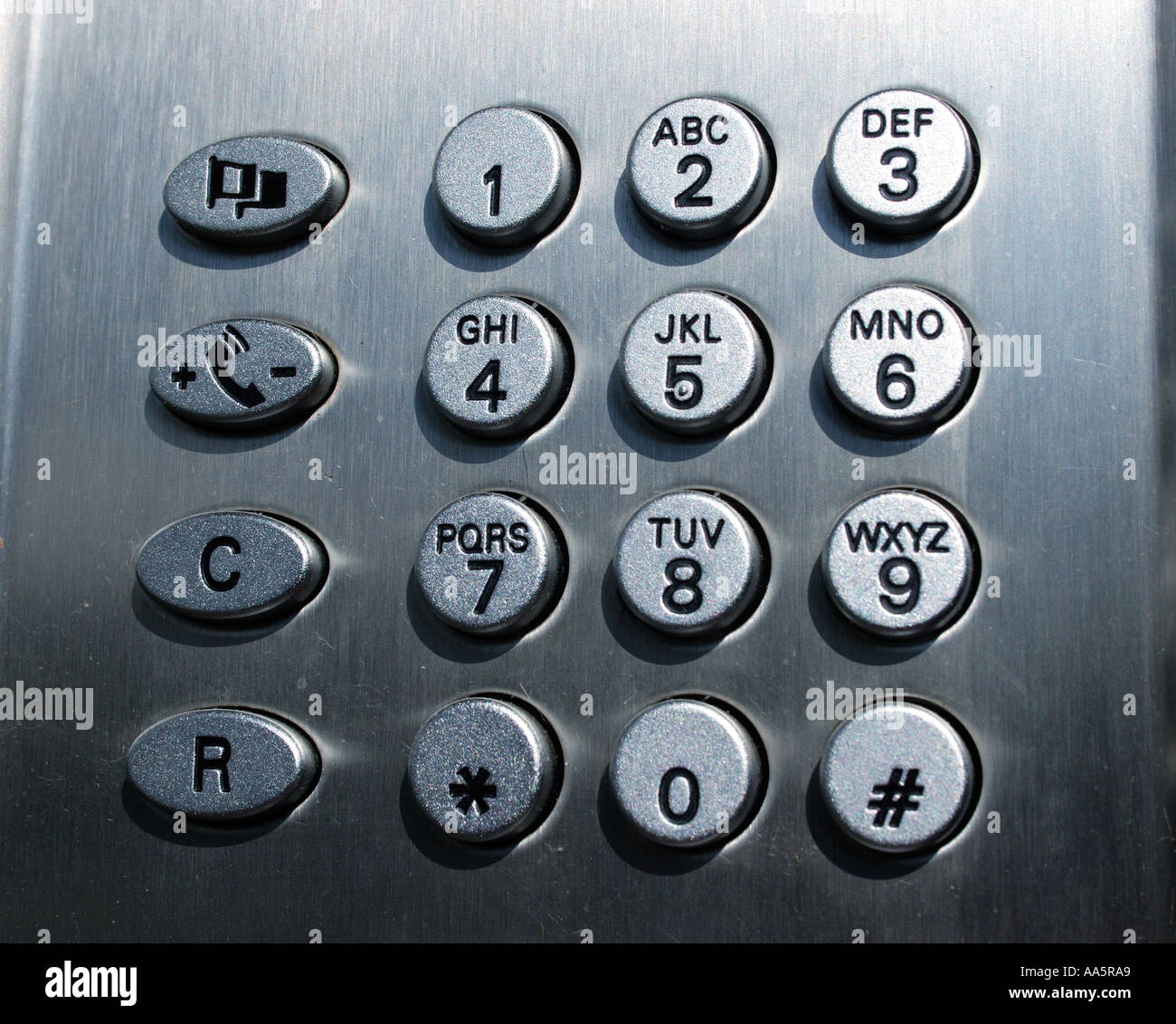 keyboard telephone public Stock Photo - Alamy