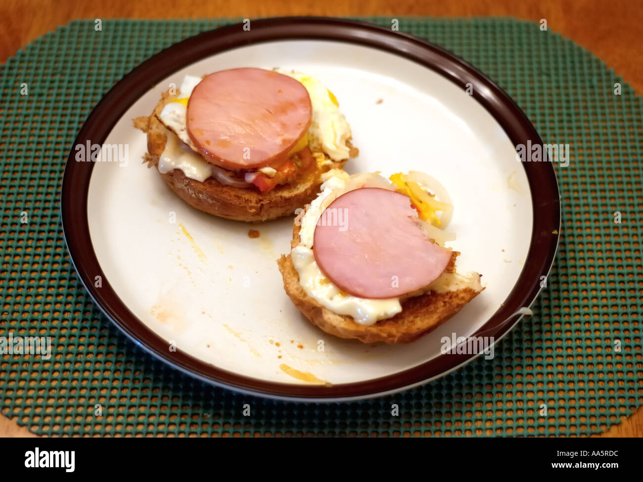 Egg sandwich and eaten hi-res stock photography and images - Alamy