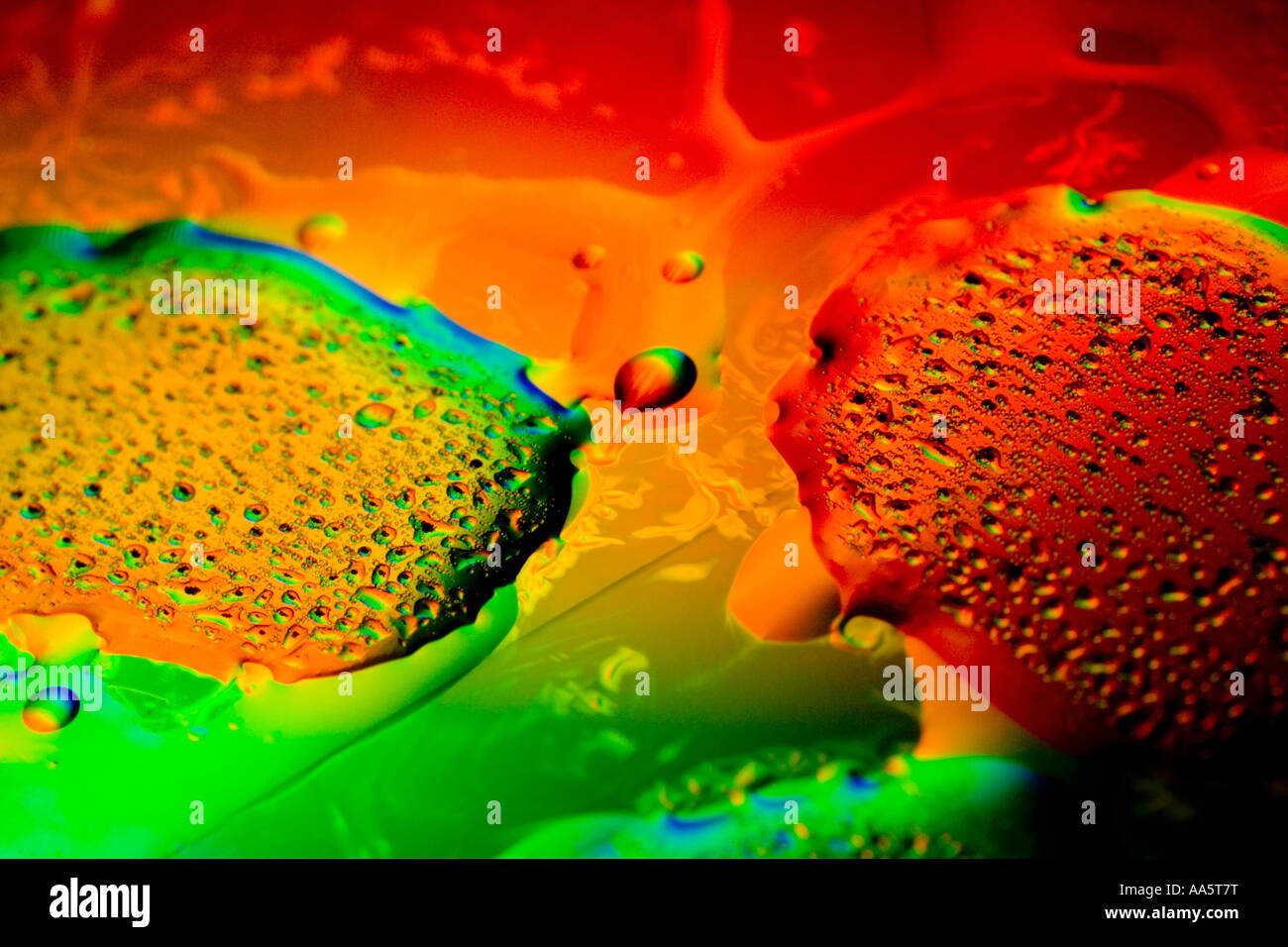 Abstract water droplets Stock Photo - Alamy