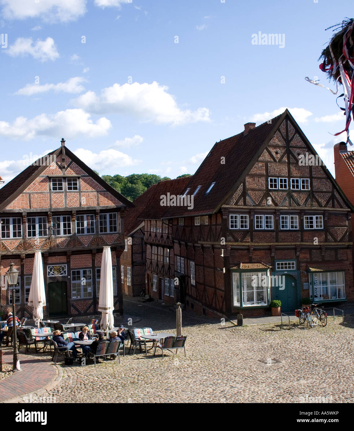 Moelln on a bright summer afternoon Stock Photo - Alamy