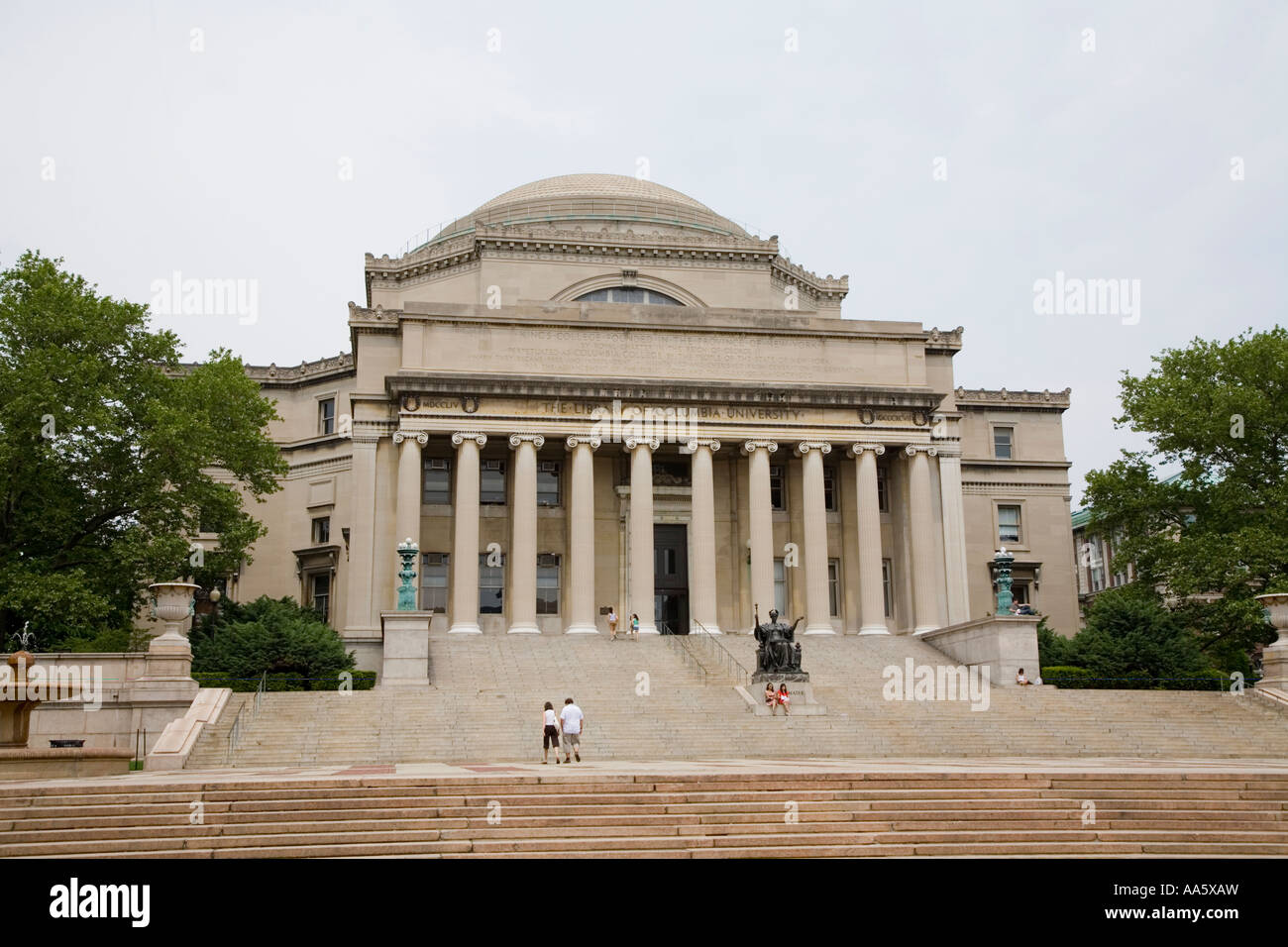 Low Memorial Library at Columbia University Stock Photo - Alamy