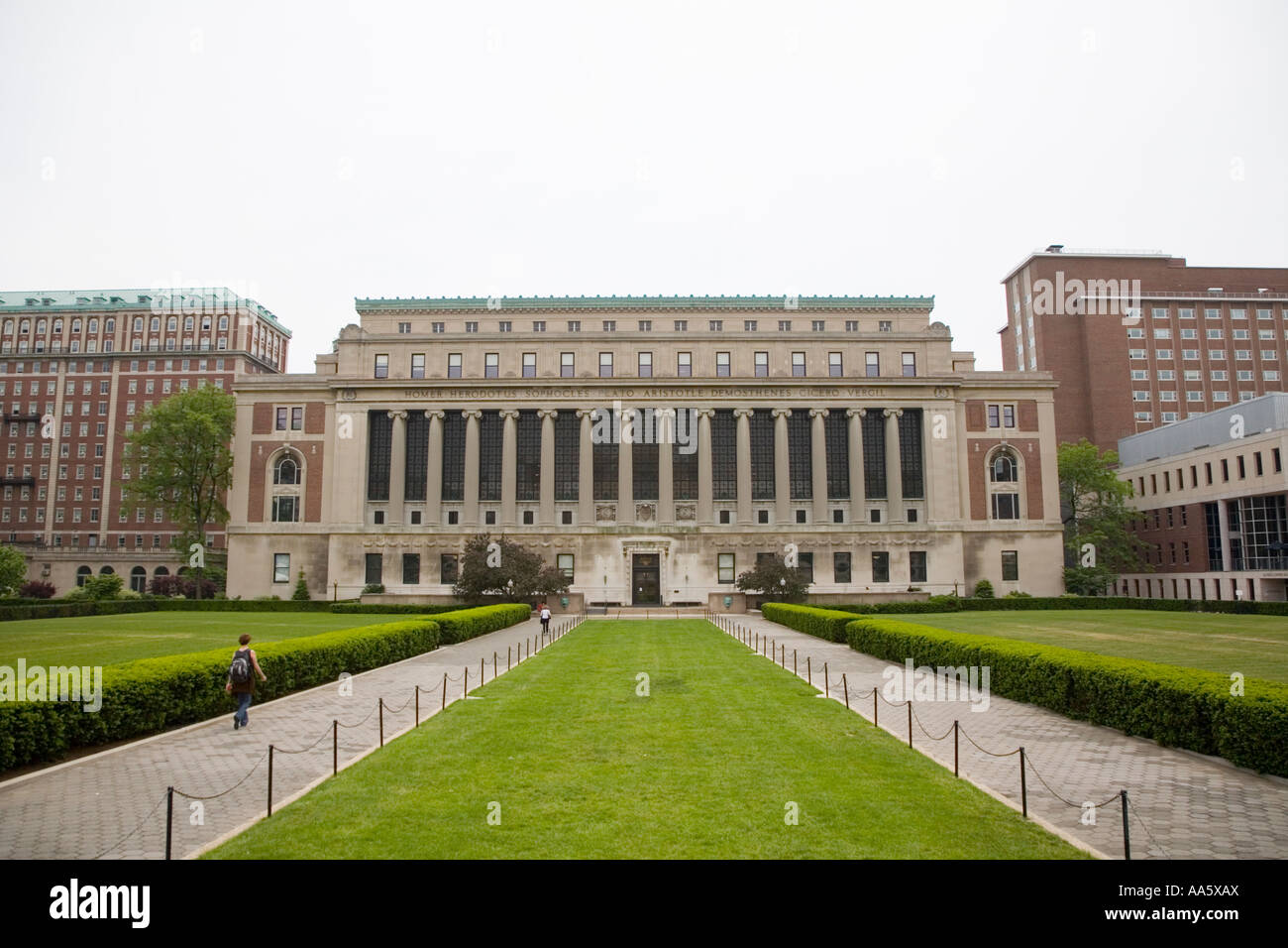 Butler Library on Columbia University Campus Stock Photo - Alamy