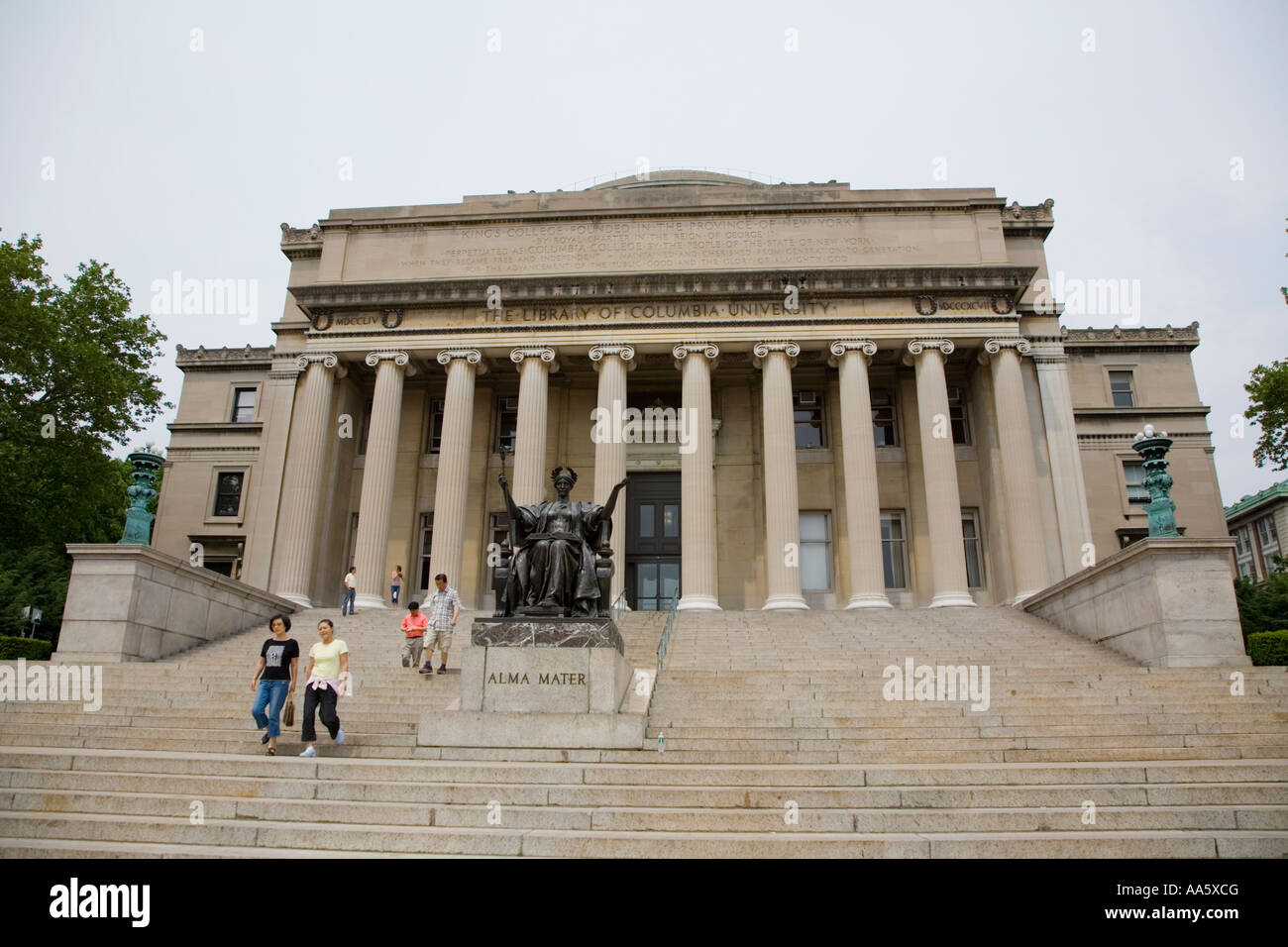 Low Memorial Library at Columbia University Stock Photo - Alamy