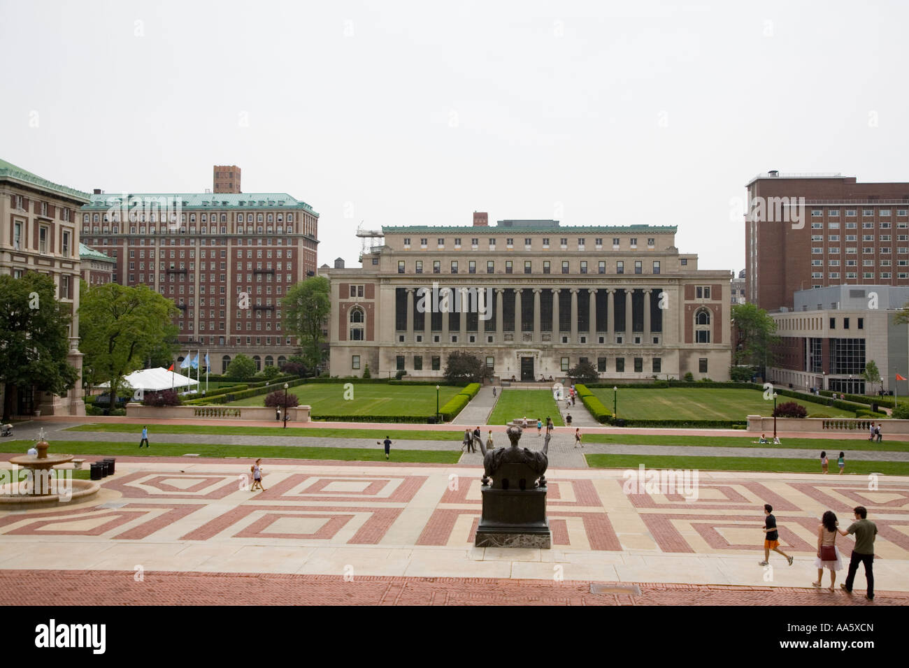 Butler Library on Columbia University Campus Stock Photo - Alamy