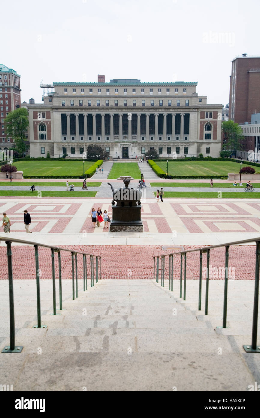 Butler Library on Columbia University Campus Stock Photo - Alamy