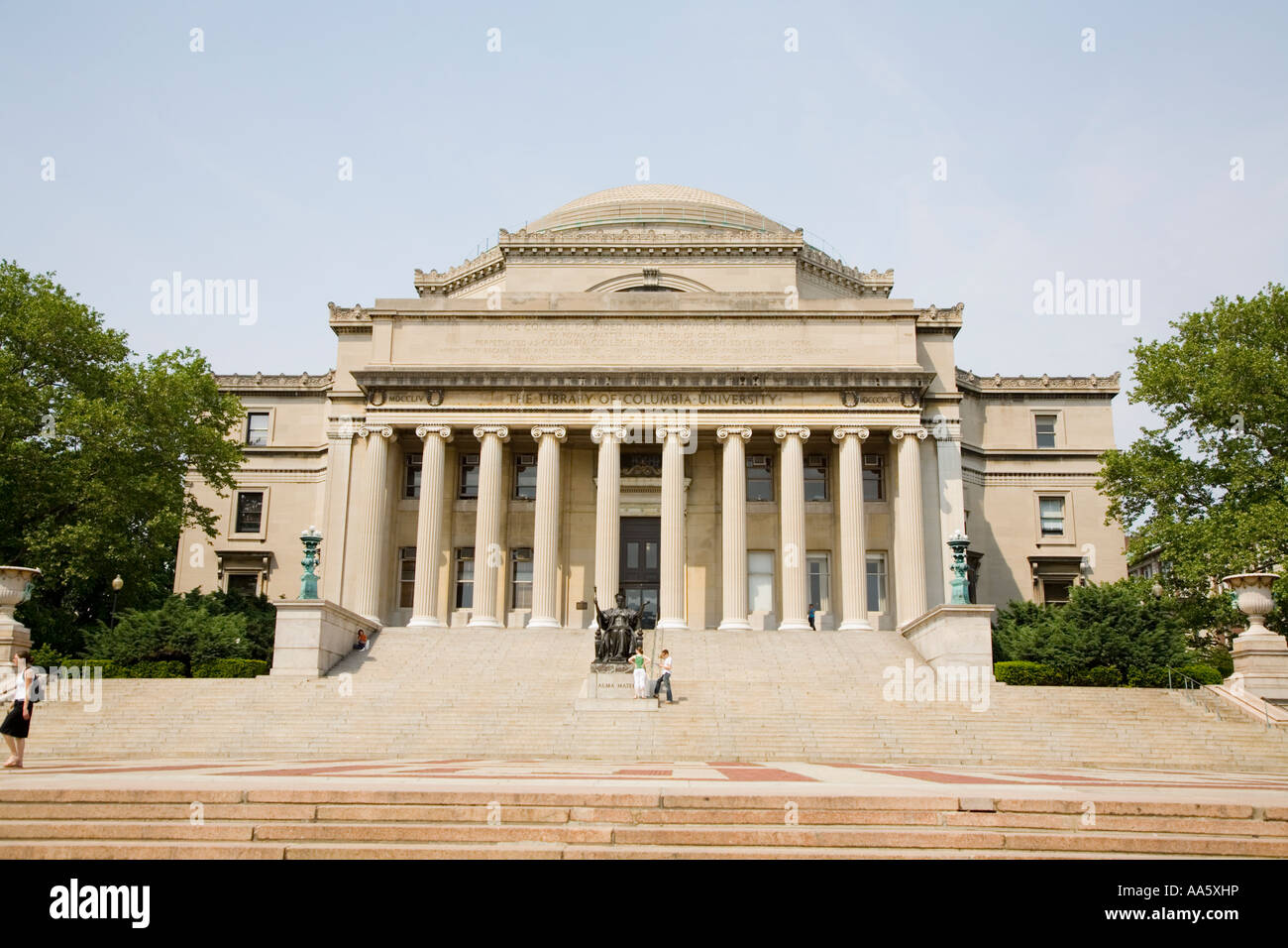 Low Memorial Library at Columbia University Stock Photo - Alamy
