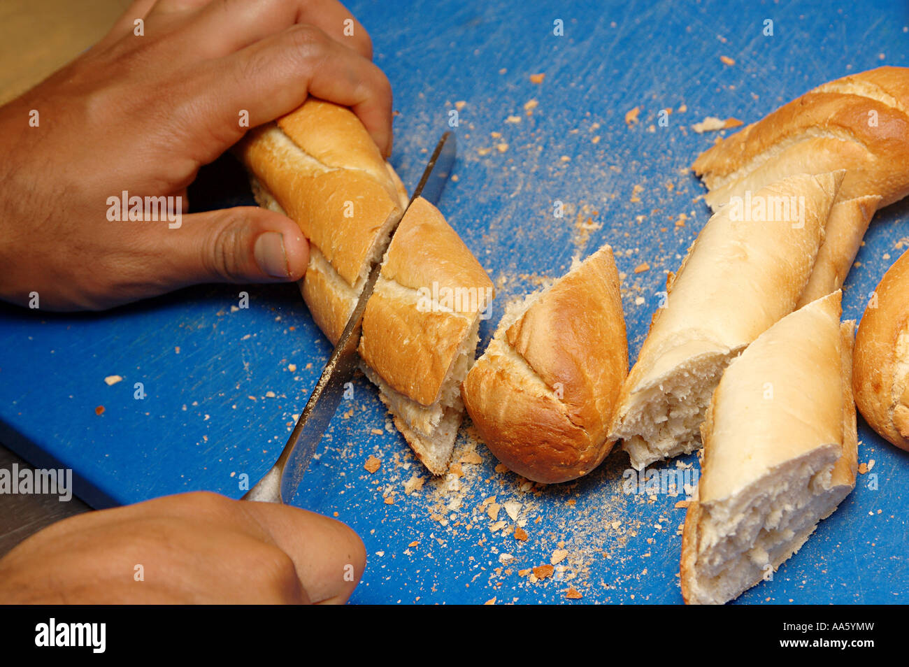 French bread knife on hi-res stock photography and images - Alamy