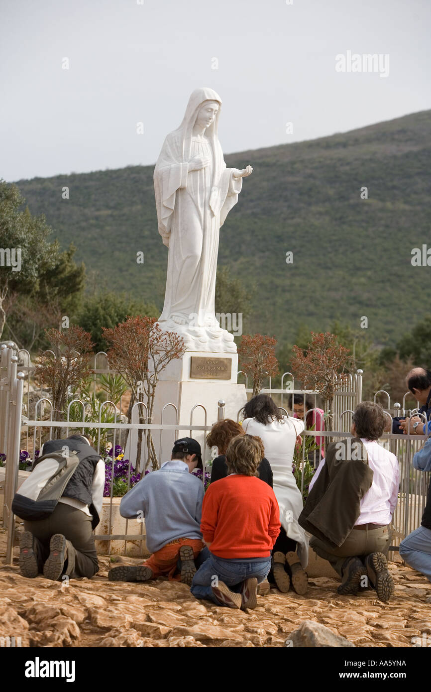 The Virgen Mary in Medjugorje, Bosnia Stock Photo - Alamy The Virgen Mary in Medjugorje, Bosnia Stock Photo - Alamy