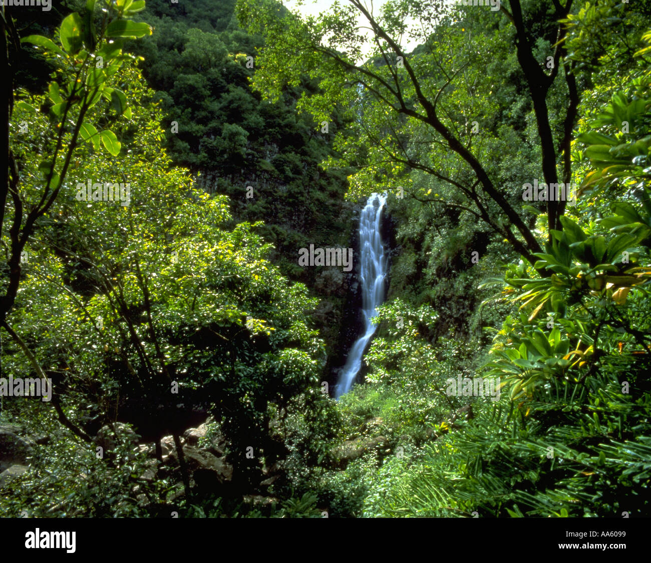 Moaula falls molokai hi-res stock photography and images - Alamy