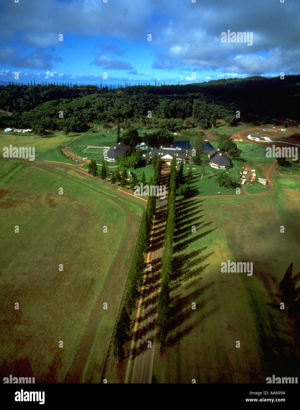 Koele Lodge Lanai Hawaii USA Stock Photo - Alamy