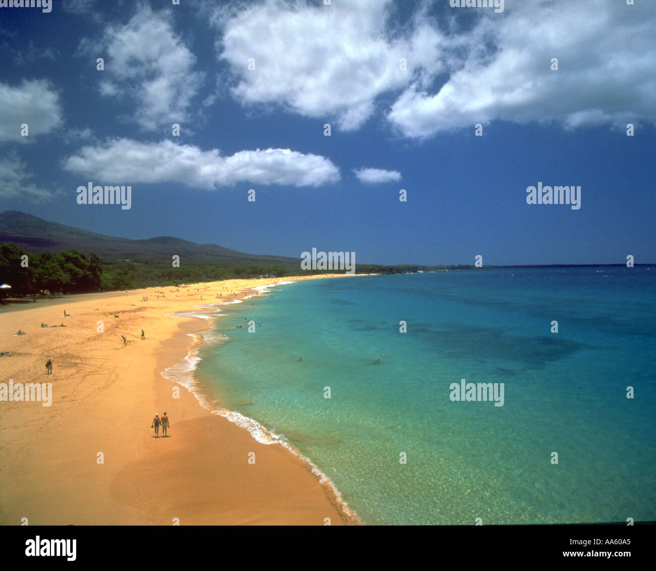 Makena Beach Makena Maui Hawaii USA Stock Photo - Alamy