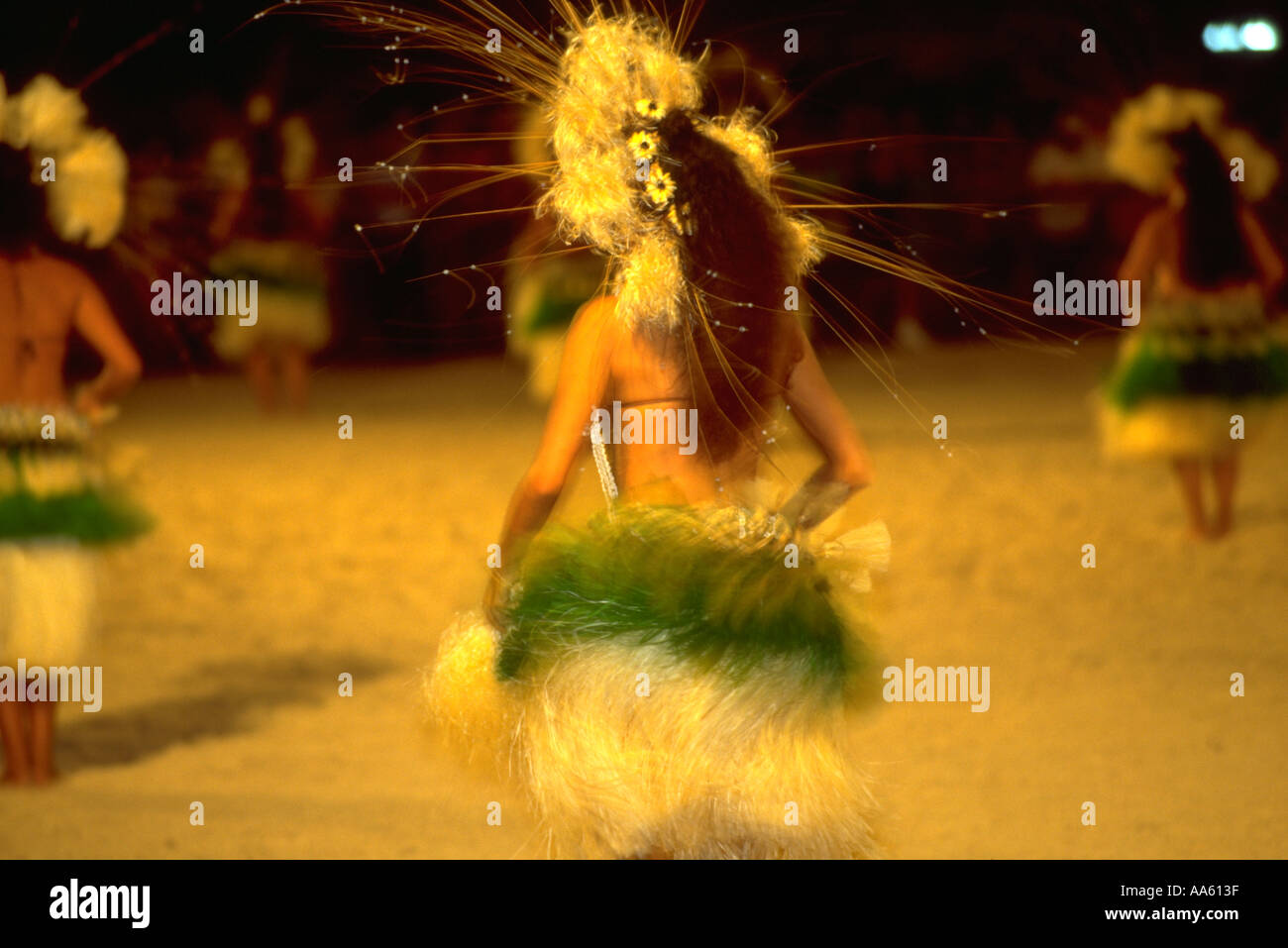 Tahitian Dancers Bora Bora French Polynesia Stock Photo - Alamy