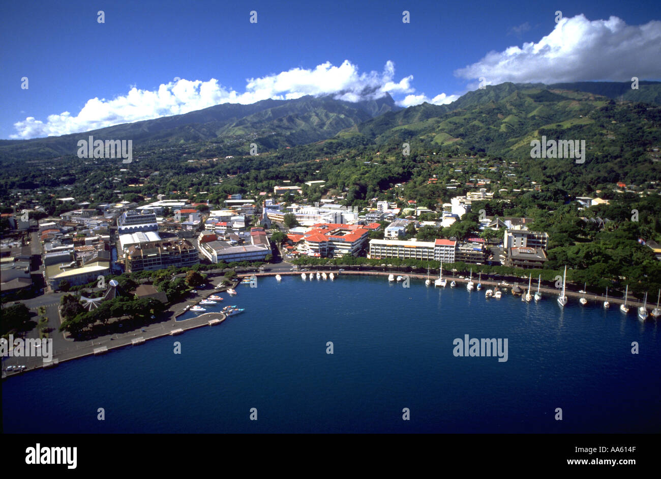 Papeete Tahiti French Polynesia Stock Photo - Alamy