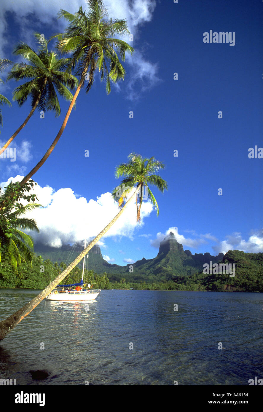 French polynesia sailing yacht hi-res stock photography and images - Alamy