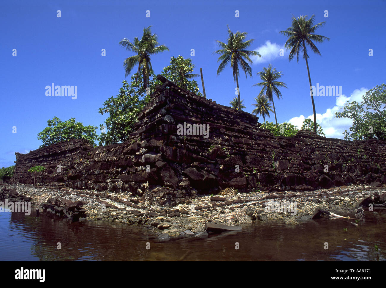 Nan Modal Pohnpei Stock Photo - Alamy