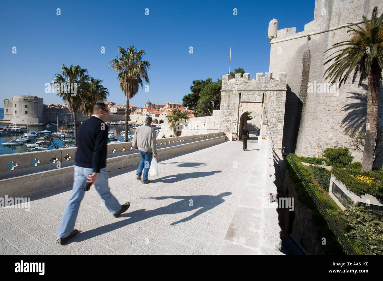 Ploce Gate Leading to the town of Dubrovnik Croatia Stock Photo - Alamy