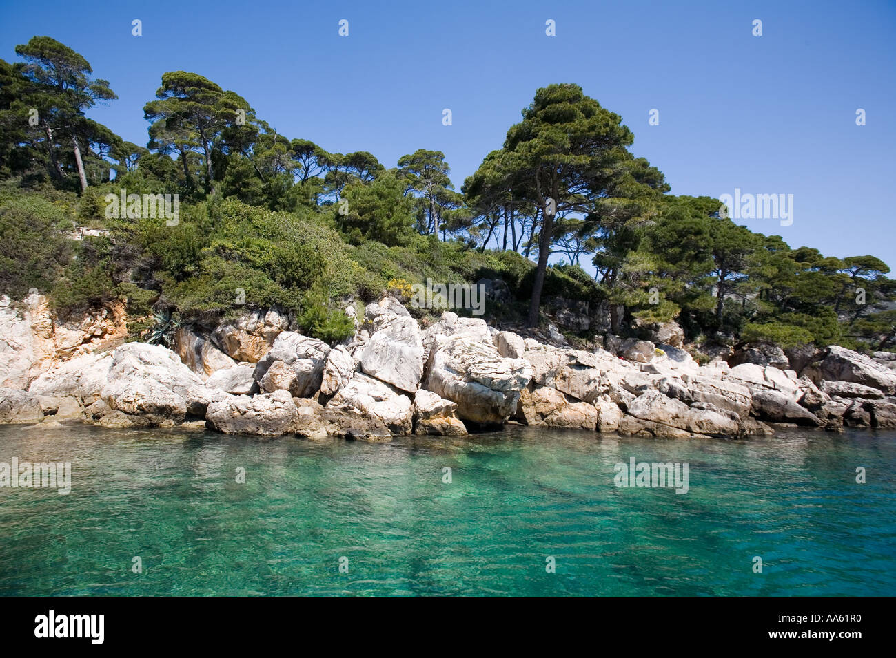 Island of Lokrum Dubrovnik Croatia Stock Photo - Alamy