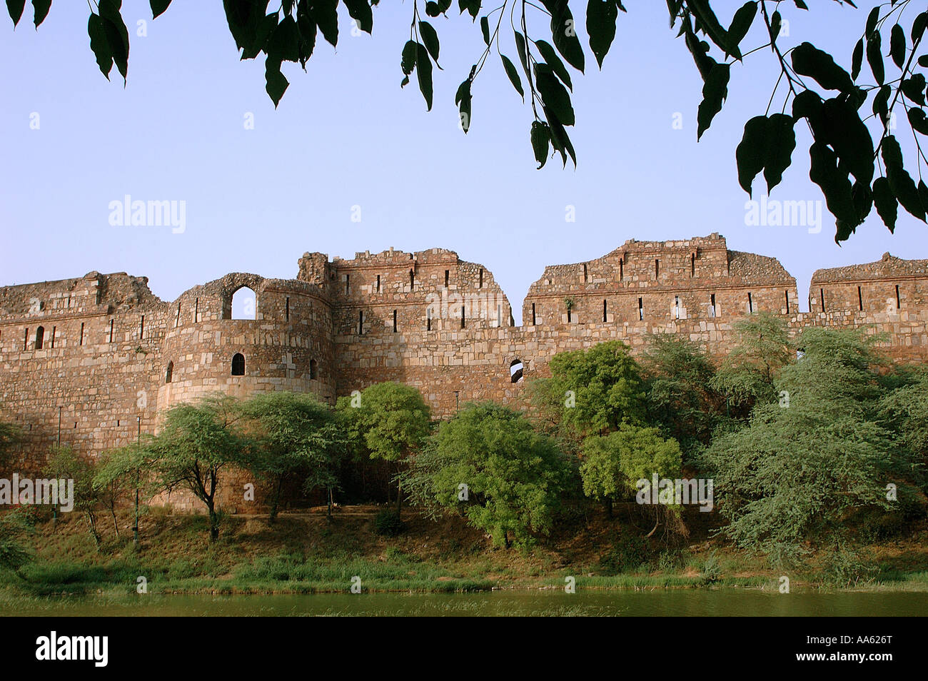 Old fort of delhi purana quila hi-res stock photography and images - Alamy