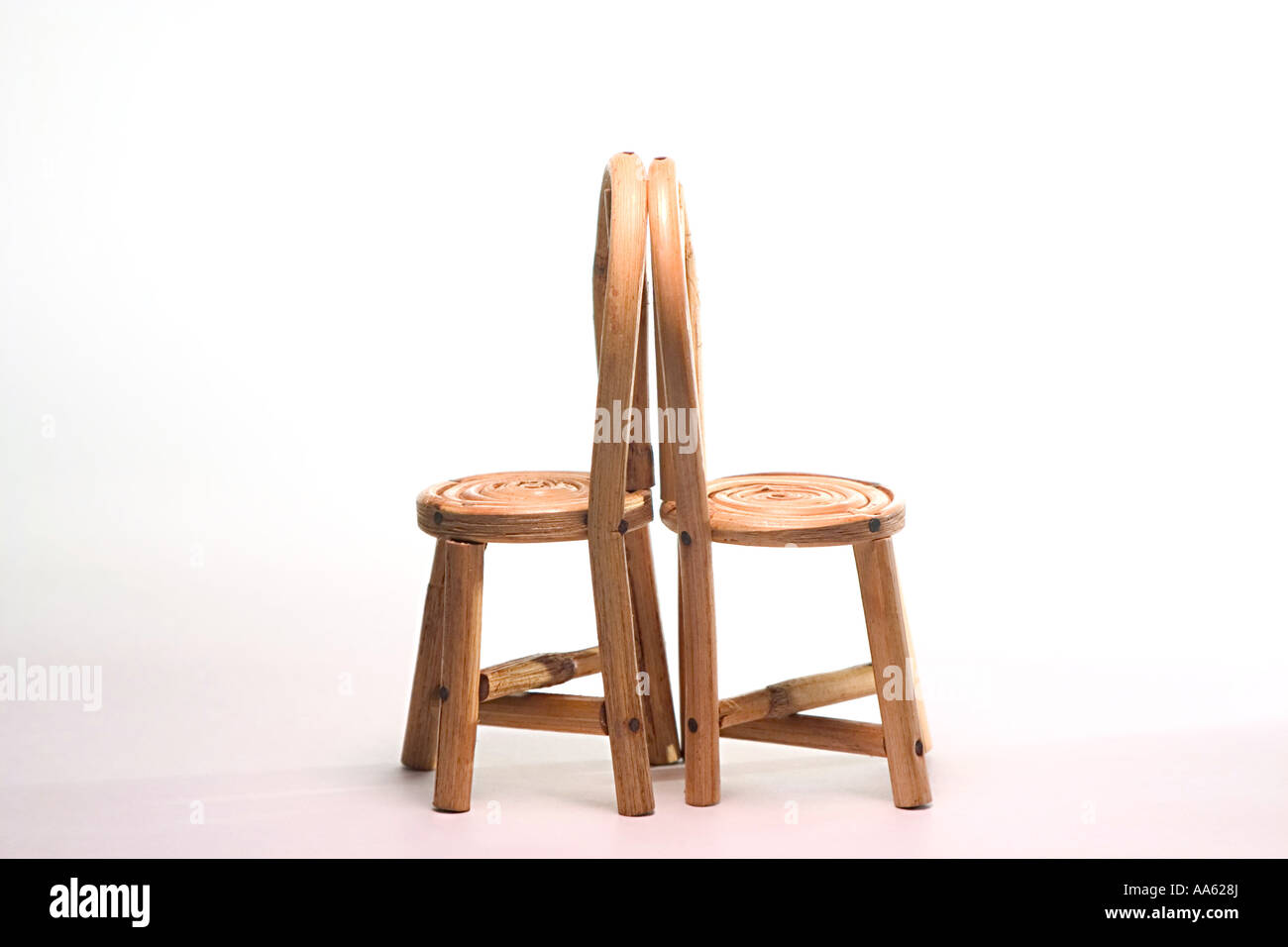 VHM104326 Concept argument handicraft two cane chair India Stock Photo ...