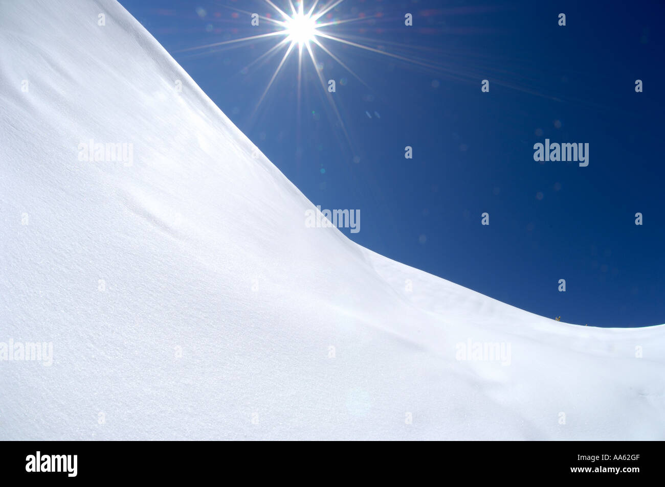 sun and snow Stock Photo - Alamy
